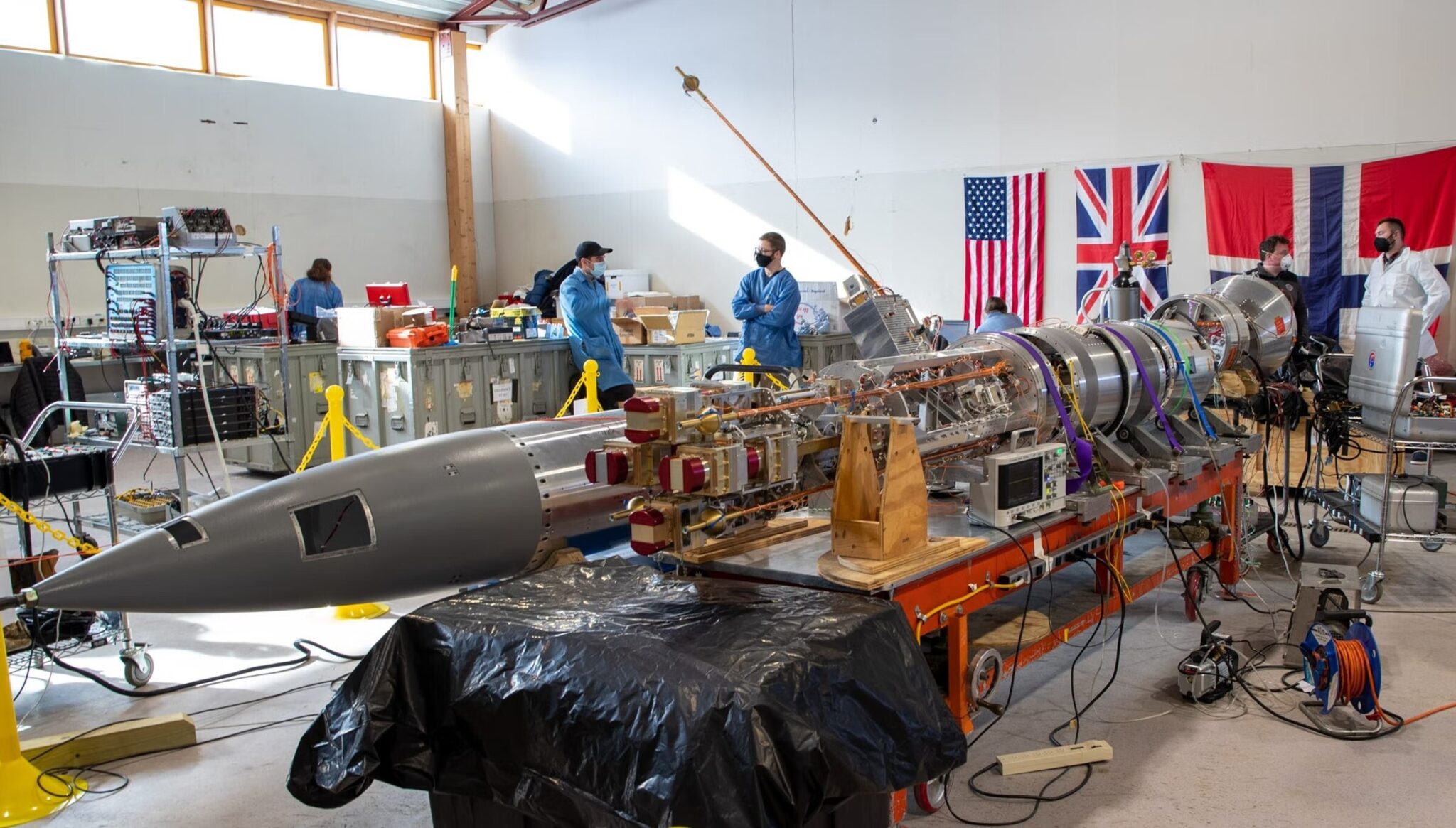 NASA launched the rocket Endurance from Ny-Ålesund May 2022 | Ny ...